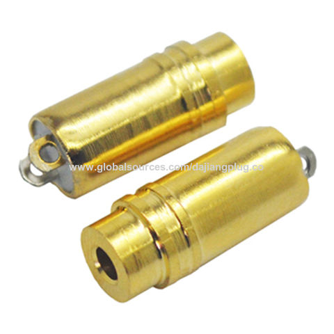 3.5mm Audio Female Jack,golden plated earphone jack connector, 3.5MM ...