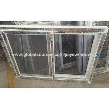 Buy Wholesale China Pvc Sliding Window With Fly Screen & Pvc Sliding ...