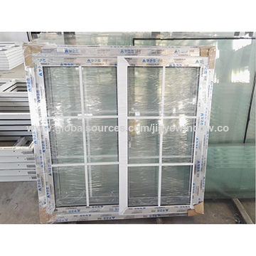 Conch profile PVC Sliding Windows, sliding pvc window pvc sliding ...