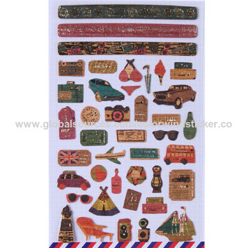China Car Sticker with Paper for Diary on Global Sources,Scrapbook ...