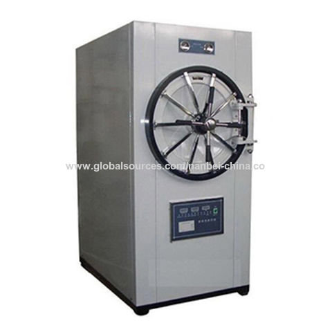 Horizontal autoclave sterilizer with over-pressure auto-protect device ...