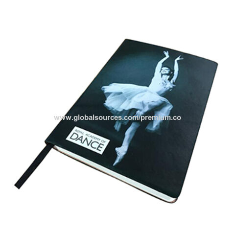 Promotional Custom Pu Leather Cover Notebook With Printed Logo - Buy ...