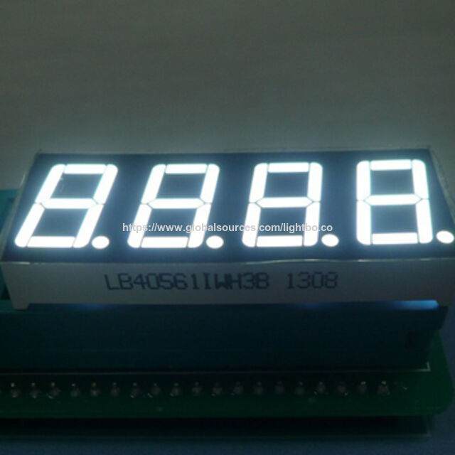 Buy Wholesale China 4-digit 14mm Common Anode White 7-segment Led ...