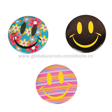 Cute Tinplate Smiling Badges, Custom Badges are Welcome, Smiling badges ...