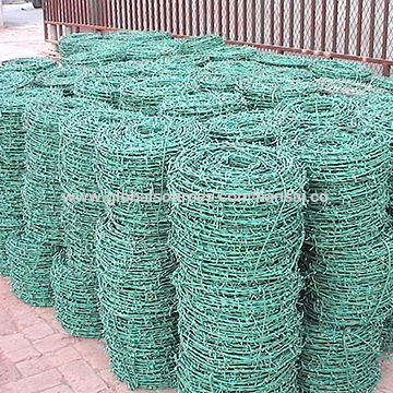 Buy Wholesale China Pvc-coated Barbed Wire, Strong And Durable & Pvc ...