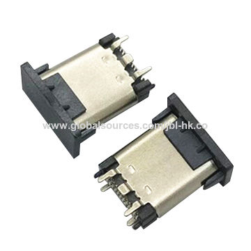 Buy Wholesale China Vertical Micro Usb Connector, Female Smt Type With ...