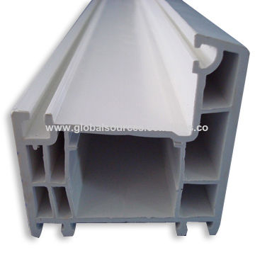 China Plastic Extrusions PVC Profile Frame of Windows and Doors with 4 ...