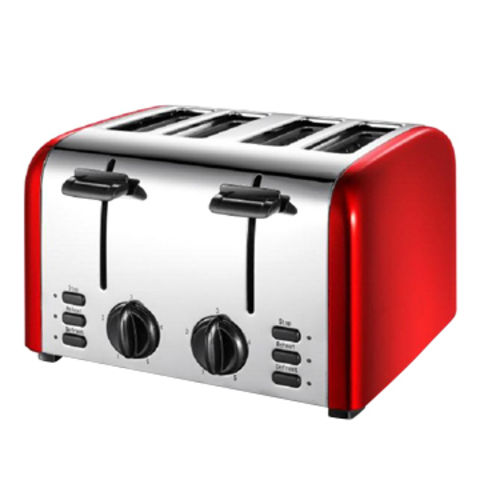 Buy Wholesale China 4-slice Toaster, Sus 430 Housing With Color & 4 ...