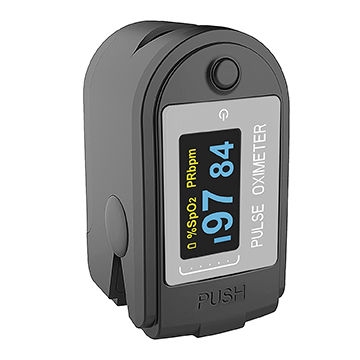 Bluetooth (iOS/Android) Fingertip Pulse Oximeter Monitor Memory Stores ...