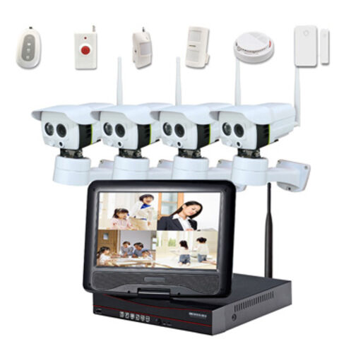 Buy Wholesale China Plug-and-play Wireless Cctv Camera Kit With Alarm ...