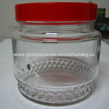 Buy Wholesale China 750ml Unleaded Clear Pickle Glass Bottles With Eco ...