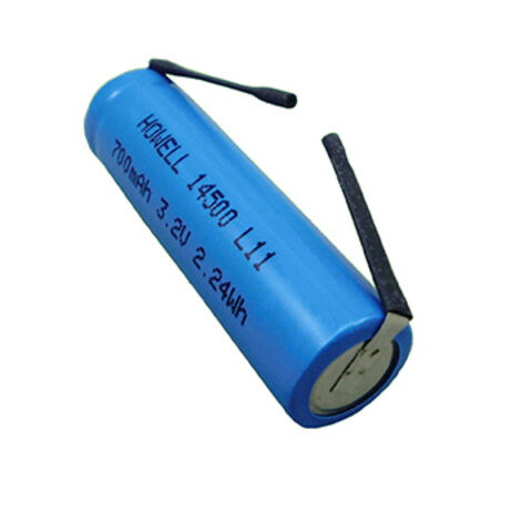Buy Wholesale China 14500 Rechargeable Li-ion Battery, 700mah & Li-ion ...