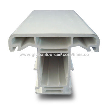 China Plastic PVC Extrusion Profile T-shaped Mullion Profile of Windows ...