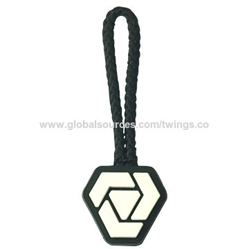 Rubber puller tabs, made of soft PVC, silicone, Rubber puller tab ...