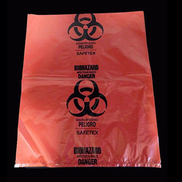 Biohazard Waste Polybag, Waste Poly Liner Bags Biohazard Waste Bag ...