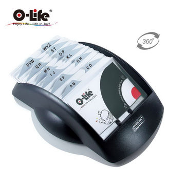 Buy Wholesale Taiwan 360° Rotate Desktop Business Card Holder ...