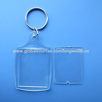 Buy Wholesale China Acrylic Photo Keychain, Various Shapes And Sizes ...