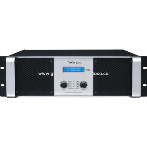 China 1,500W x 2 Professional Power Amplifier with LCD Display, Mature ...