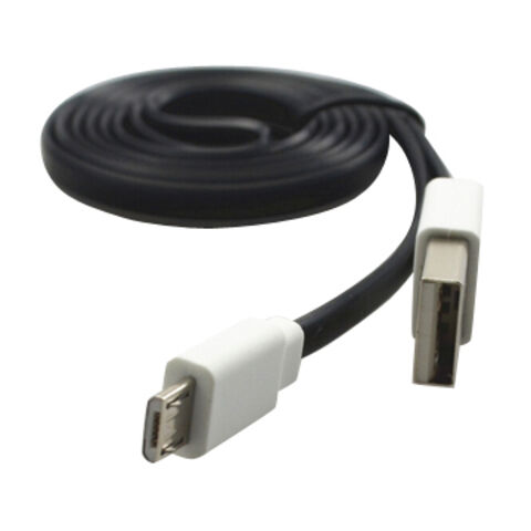 ChinaFlat usb cable,usb a to micro b flat cable,flexible tpe jacket,for ...