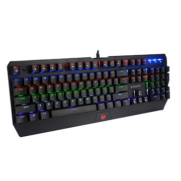 107 Keys Cheap Mechanical Gaming Keyboard with ABNT2 layout, Mechanical ...