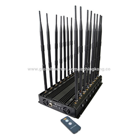 Buy Wholesale China 16-full Bands Signal Jammer With Infrared Remote ...