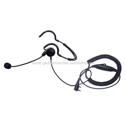 Buy Wholesale China Two-way Radio Headset, Lightweight Headset With In ...