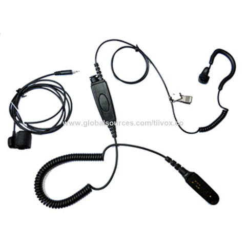 Buy Wholesale China Two-way Radio Headset, Bone Induction Mic With In ...