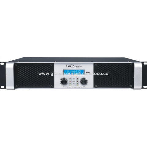 China Professional power amplifier with LCD display, mature circuit ...