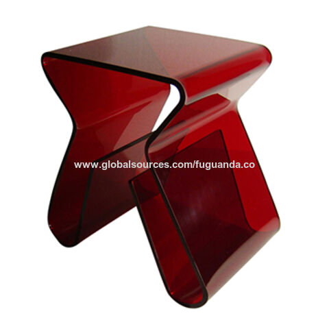 Buy Wholesale China Customize Perspex Coffee Table Clear Coffee Table ...