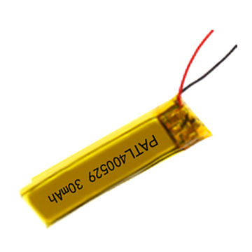 Buy Wholesale China Ultra-narrow Battery Rechargeable 3.7v/30mah 400529 ...