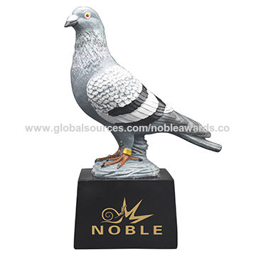 Buy Wholesale China Mascot Custom Design Colorful Resin Dove Statue ...