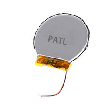 China Round Lithium Battery, Rechargeable 3.7V/270mAh Button Lithium ...