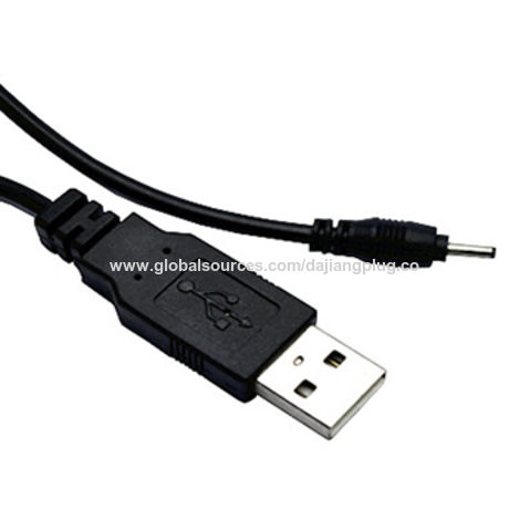 DC power wire, USB A to male DC power plug angle cables. streight 2.0*0 ...