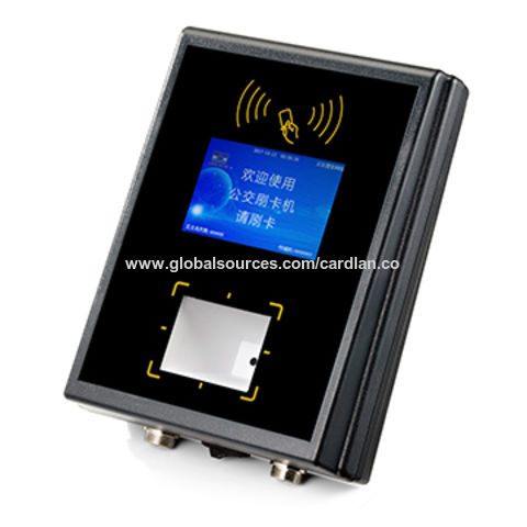 Onboard ticket validator support IC card and QR code with 4G and GPS ...