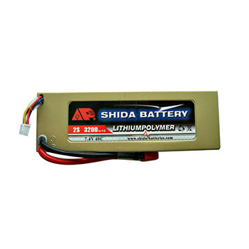 3200mAh 7.4V Hard Case RC CAR Lithium Polymer Battery, RC CAR battery ...