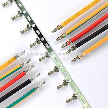 Buy Wholesale China Brass Crimp Pin Pcb Spring Terminal Wire Harness ...