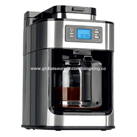 Buy Wholesale China Coffee Maker With Coffee Grinder, 1.25l, 8-10cups ...