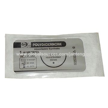 Buy Wholesale China Synthetic Absorbable Surgical Suture Polydioxanone ...