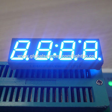 Buy Wholesale China Blue 7-segment Led Display, 4-digit 10mm, 0.39-inch ...