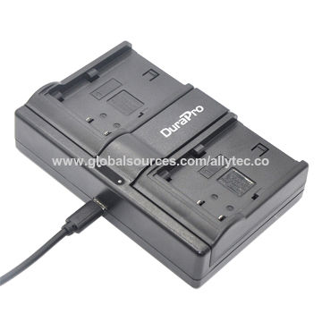 Buy Wholesale China Plate Usb Dual Port Camera Battery Charger For ...