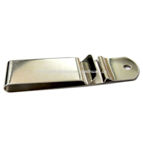 Buy Wholesale China Black Metal Spring Belt Clips - Fits Leather And ...