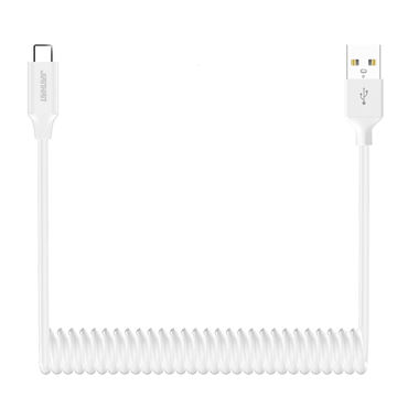 Buy Wholesale China Spring Cable,1.5m Usb To Type-c Spring Cable,with ...
