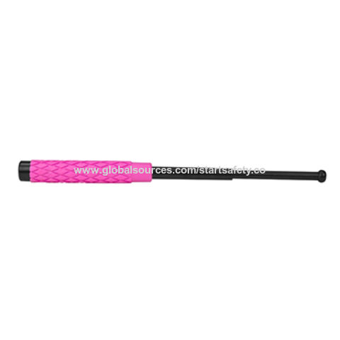 Nylon Pink Expandable Baton with 16/21/23/25 Inches, Made of Steel, OEM ...