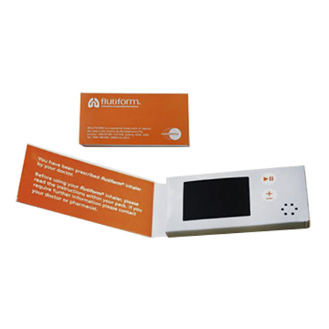 Buy Wholesale China Customized Printing 7-inch Lcd Screen Video ...