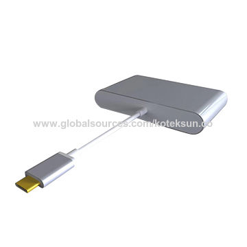 Buy Wholesale China Usb-c To Vga Multi-port Converter, Support Hd 1080p ...