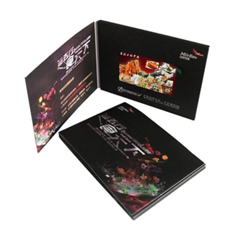 Buy Wholesale China Customized Printing 7-inch Lcd Screen Video ...