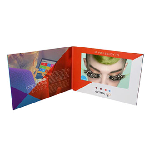 Buy Wholesale China Customized Printing 7-inch Lcd Screen Video ...