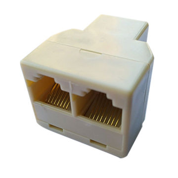 Buy Wholesale China Modular Plug Of Rj45 Splitter With One 8p8c Female ...