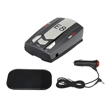 China New anti speed radar detector E8 GPS/motion radar detector combo ...