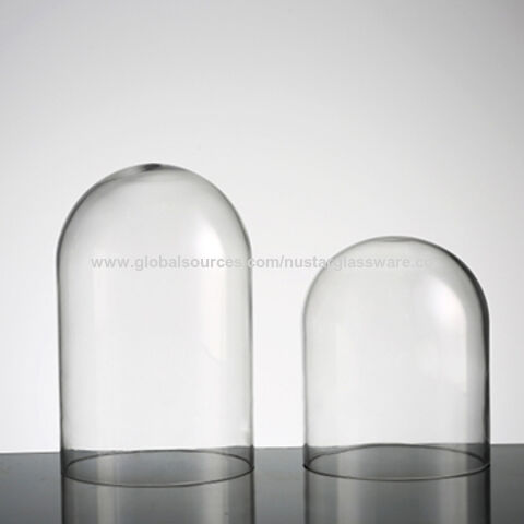 Buy Wholesale China Large Glass Display Dome Cloche & Large Glass ...